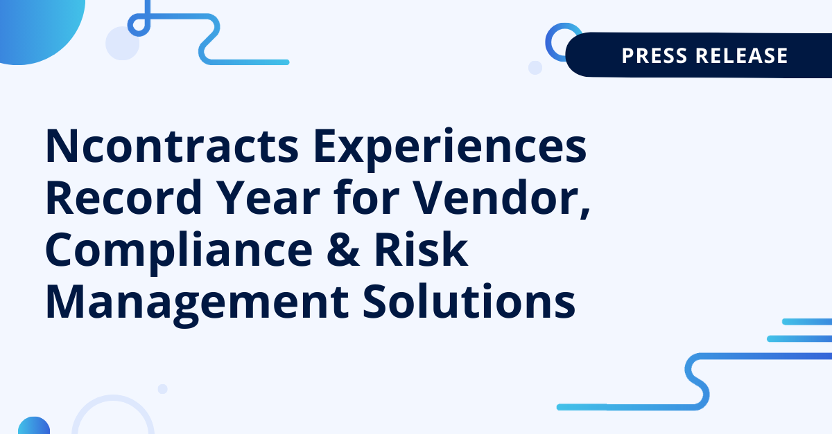 Ncontracts Announces AI Contract Management Tool for Vendor Management