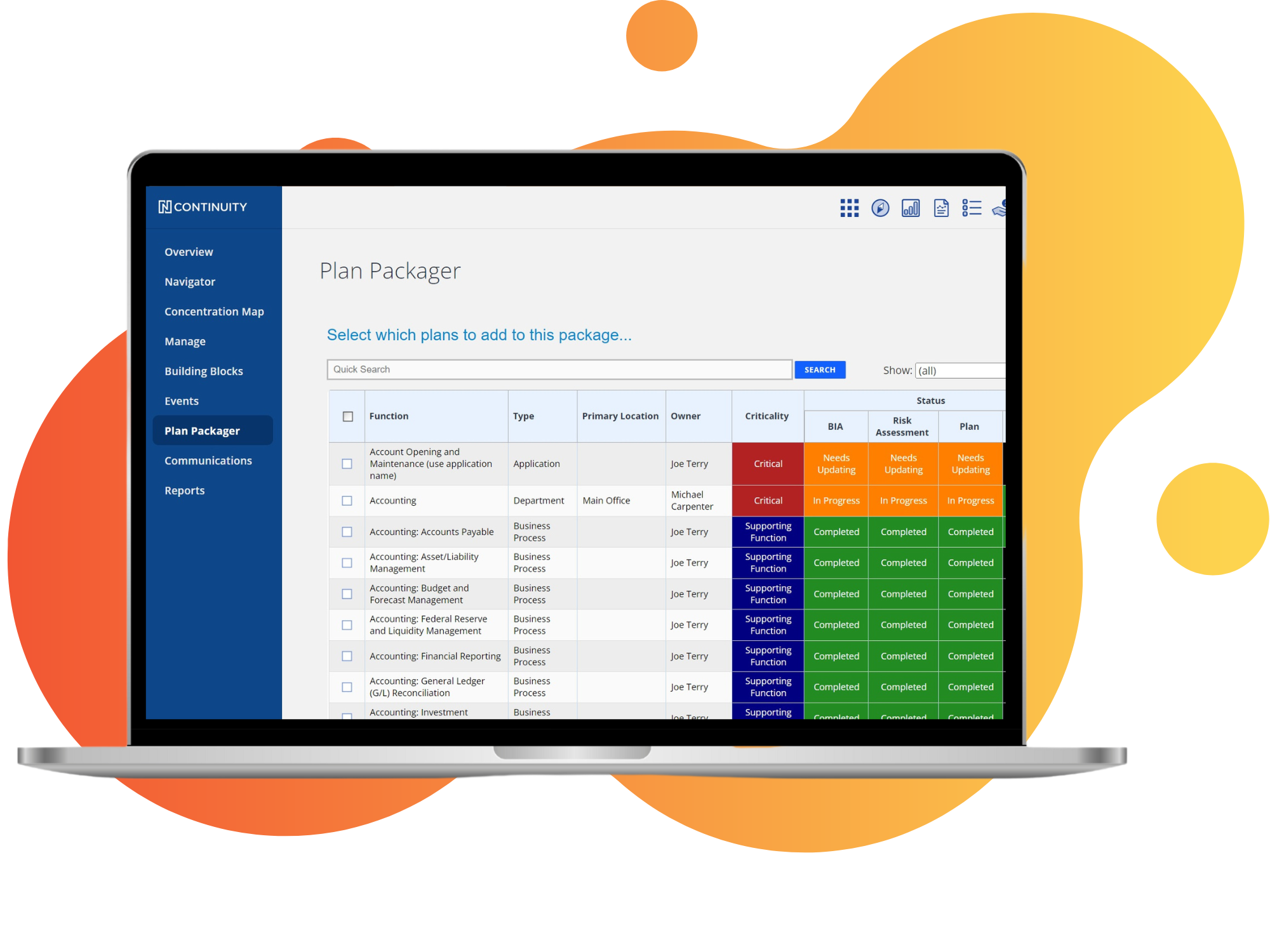 Business Continuity Software (BCM) | Ncontracts